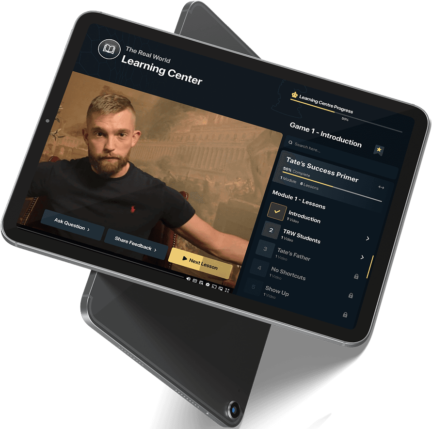 The Real World | Official Portal by Andrew Tate