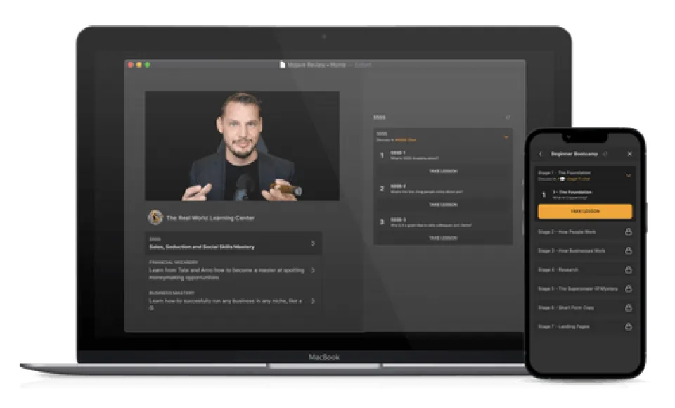 The Real World - Official Portal by Andrew Tate